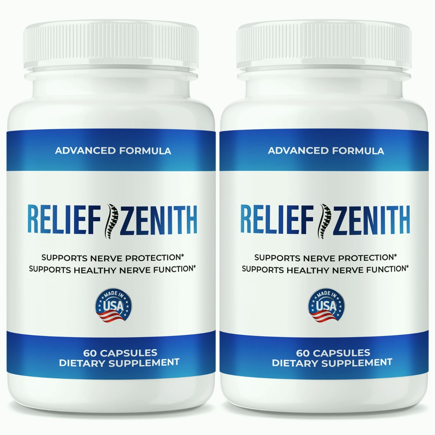 Relief Zenith Capsules – Nerve Health Support, 2-Pack