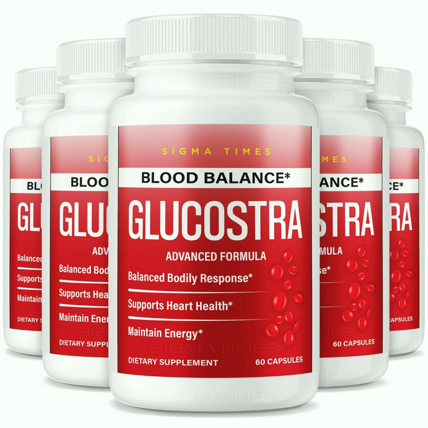 Glucostra Capsules – Blood Health Support for Balanced Levels, 5-Pack