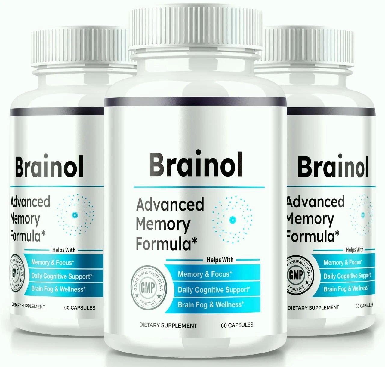 (3 Pack) Brainol Advanced Memory Formula for Ultimate Brain Optimization