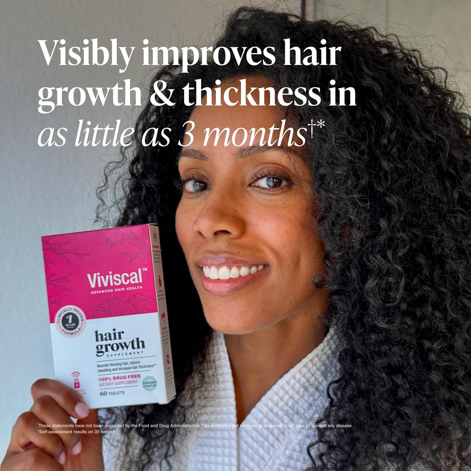 Viviscal Hair Growth Supplements For Women For Thicker, Fuller Hair 180 ...
