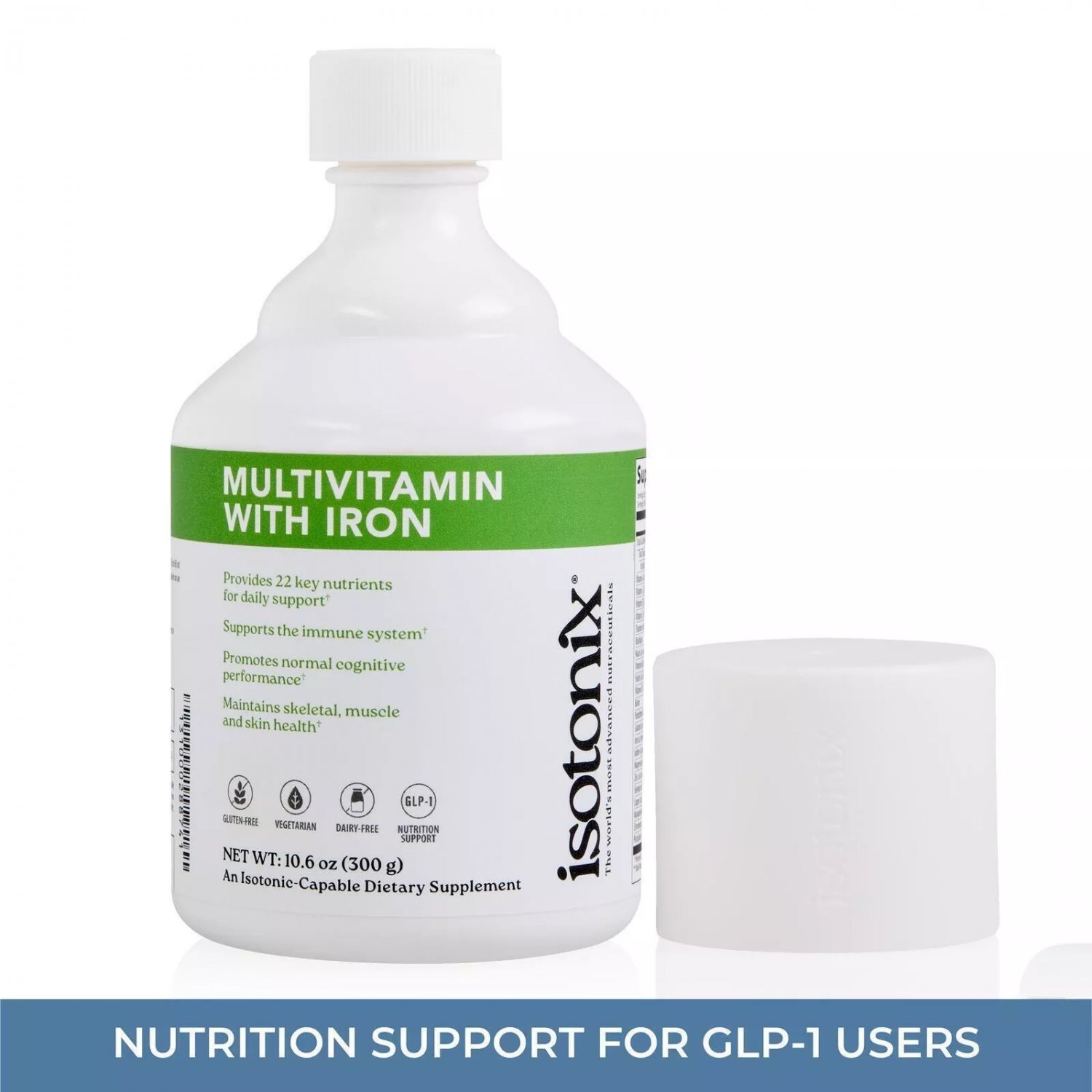 Isotonix® Multivitamin with Iron | Immunity, Energy & Bone Support | 90 ...