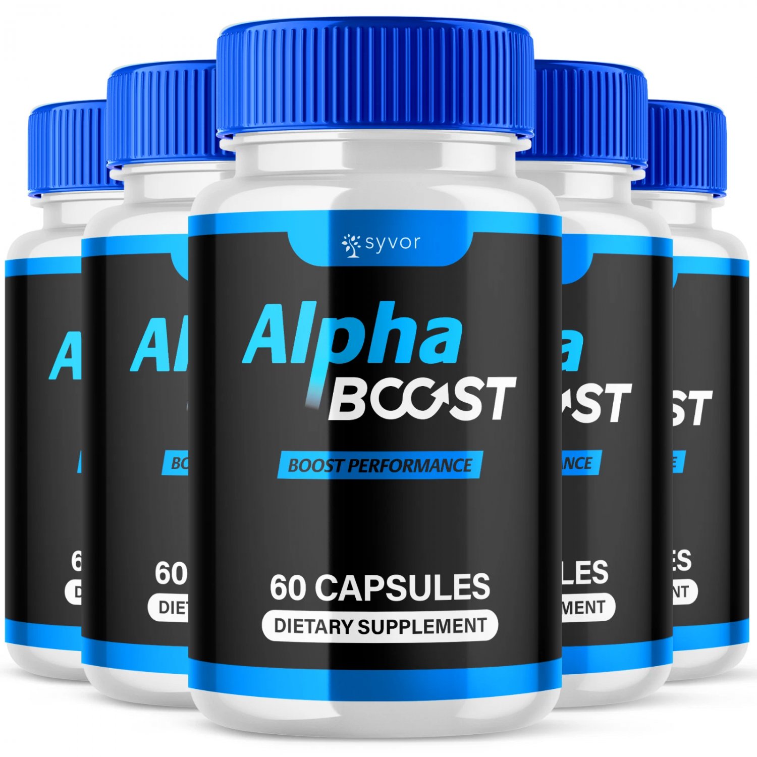 Alpha Boost Advanced Supplement for Men with Natural Ingredients 300 Capsules