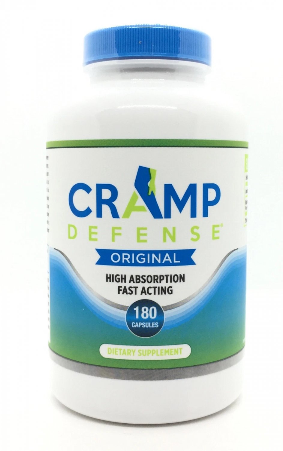Cramp Defense Original High Absorption Fast Acting 180 Capsules New