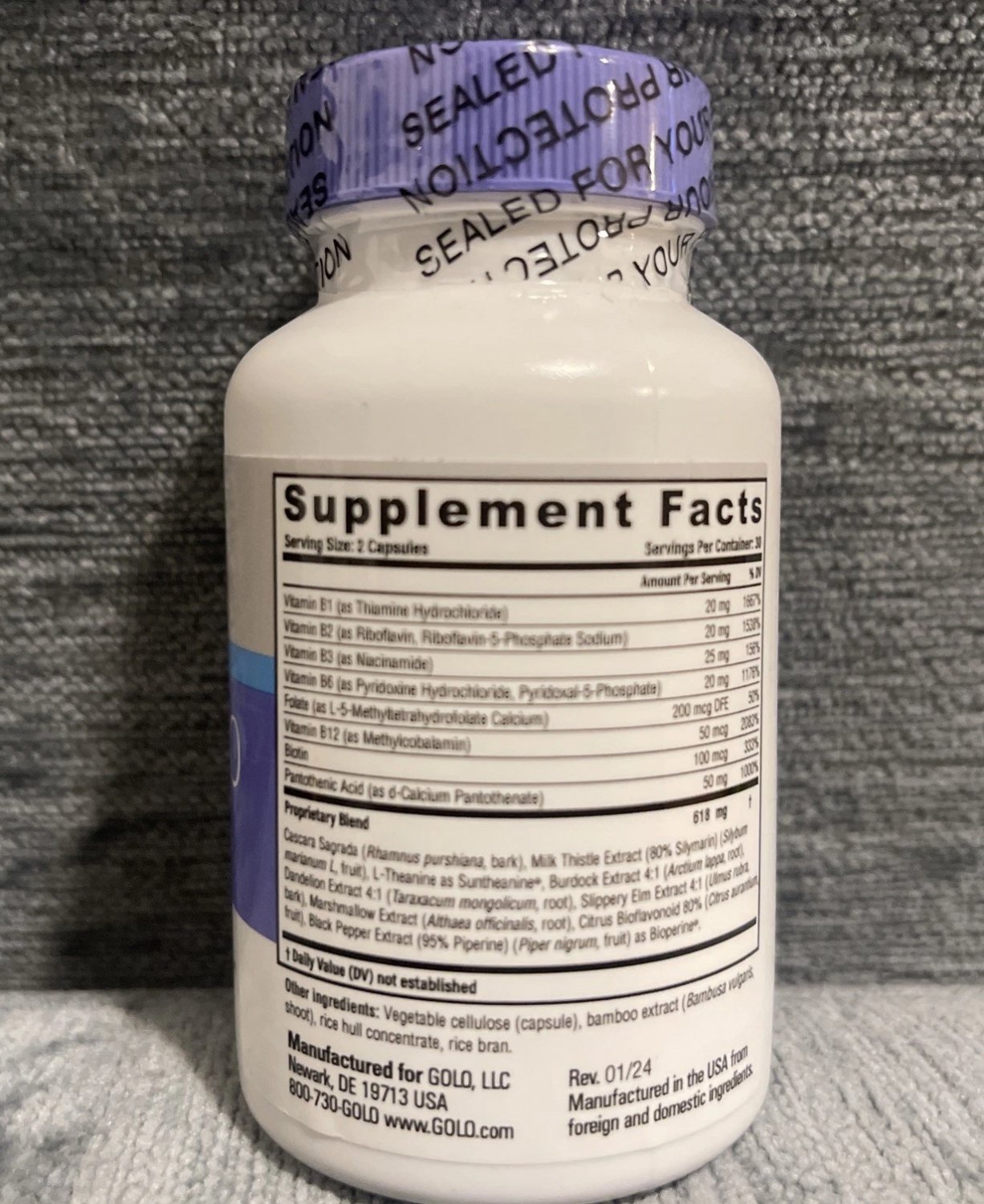 GOLO Rest & GO Dietary Supplement 60 Capsules Guaranteed Authentic New ...