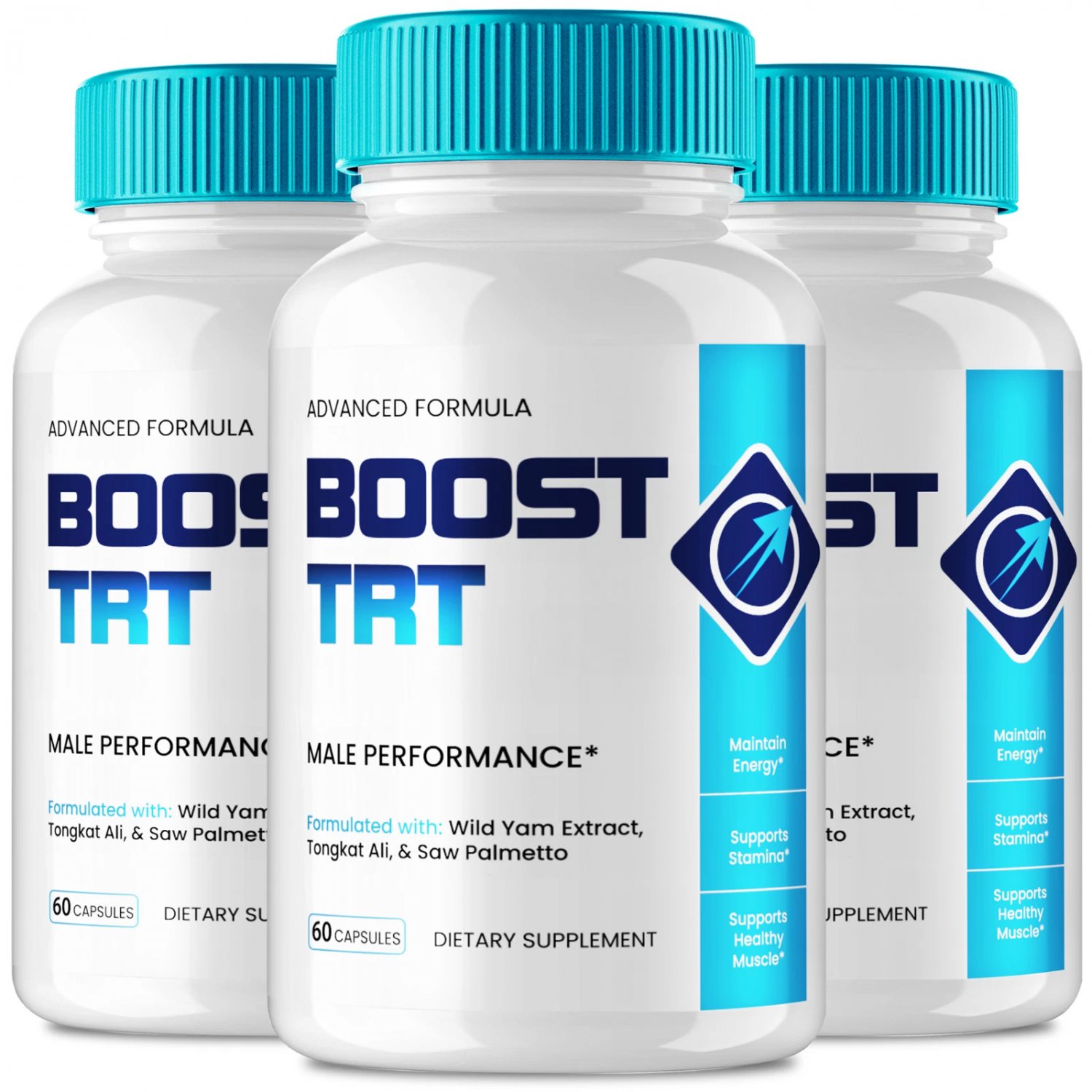 (3 Pack) Boost TRT Pills for Men, BoostTRT Advanced Male Health Support Capsules