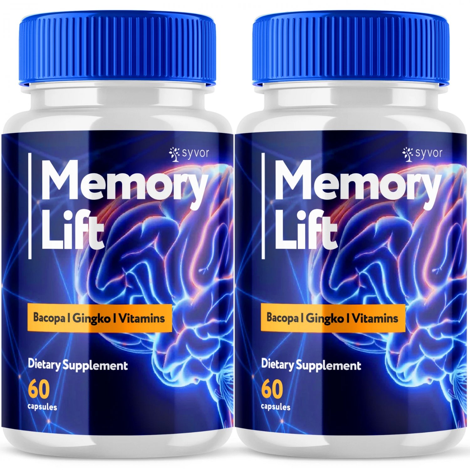 Memory Lift Brain Maximum Support Supplement Pills Advanced Formula 120 ...