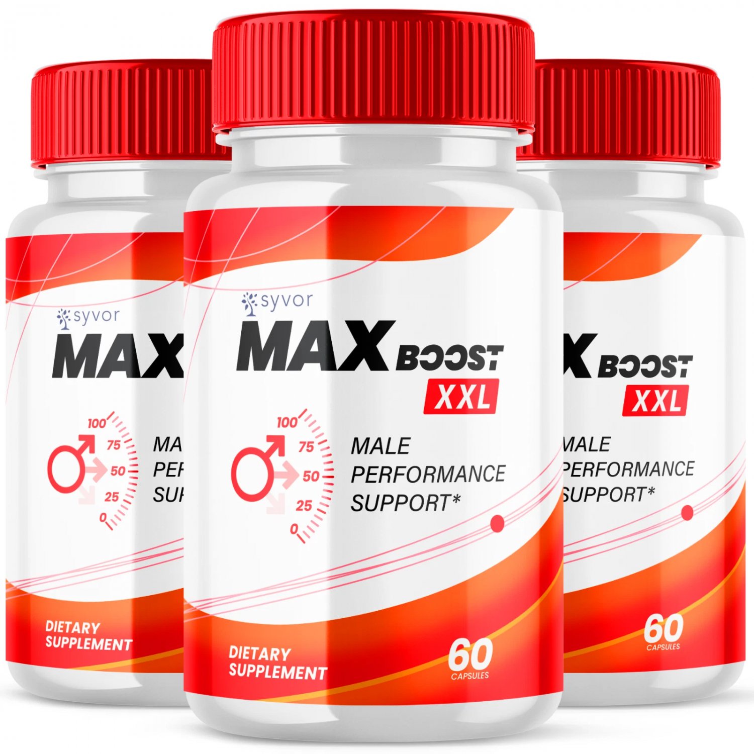 (3 Pack) Max Boost XXL for Men Advanced Formula Vitamin Supplement 180 ...