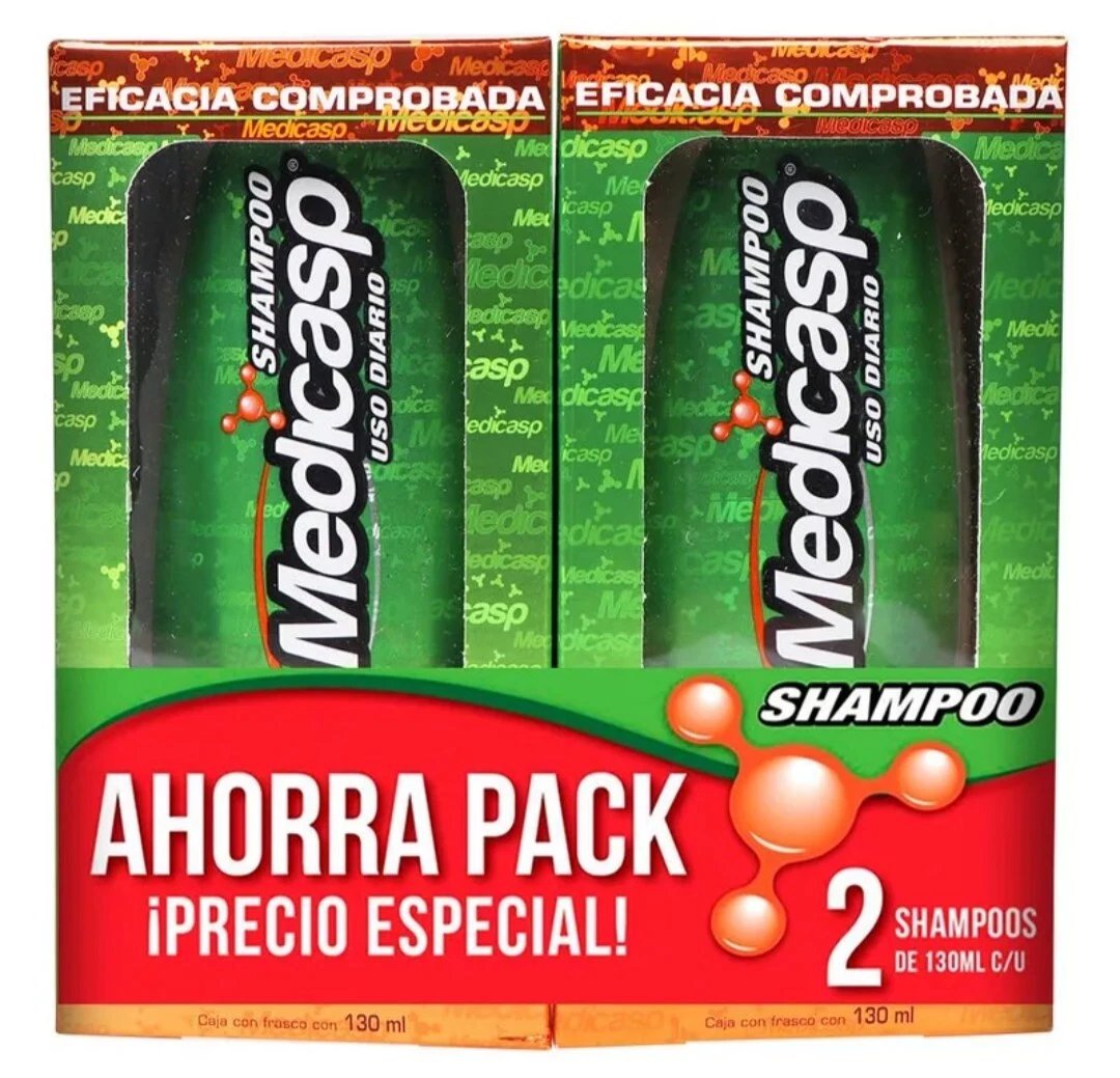 Shampoo Relief And Prevention Dandruff Pack X2 Shampoo Anticaspa Medico 2