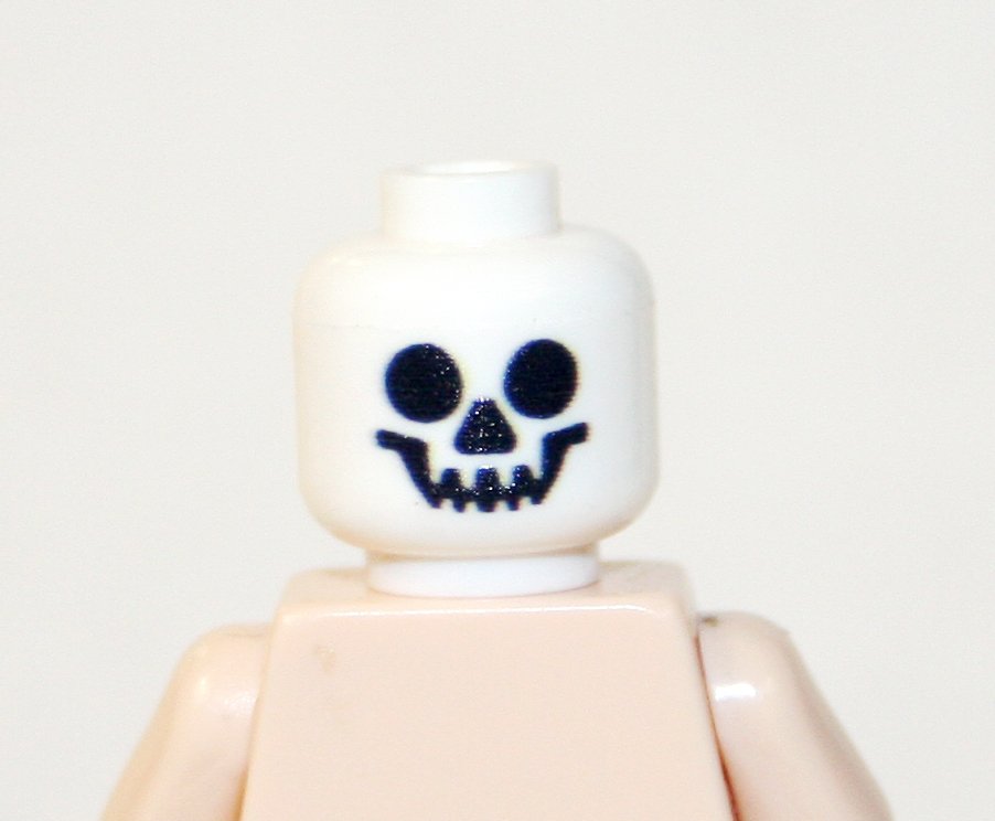 Skeleton Halloween Horror Head Minifigure Custom USPS Shipping DIY