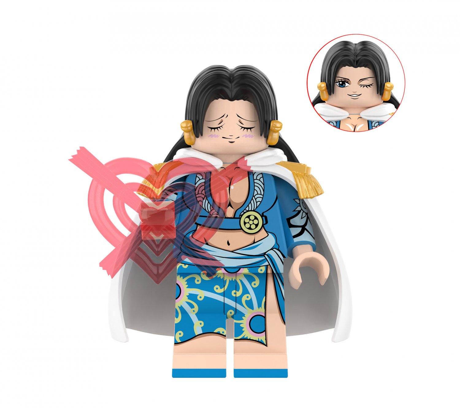 Boa Hancock V2 One Piece Cartoon TV Show Anime Minifigure Custom USPS ...