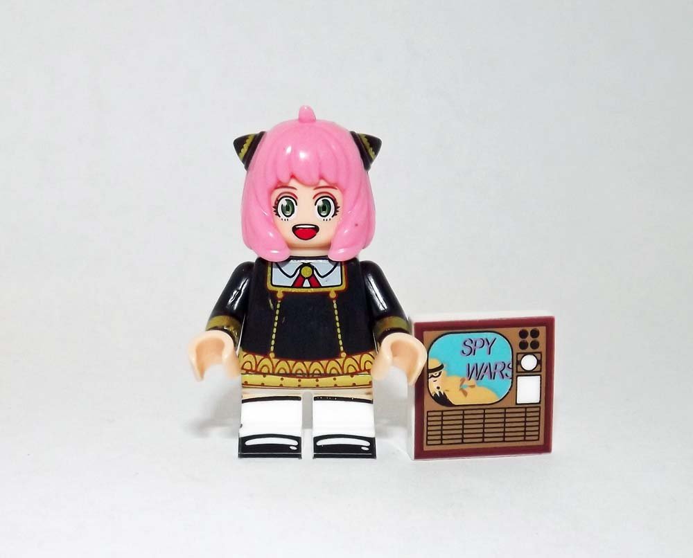 Anya Forger Spy X Anime Japanese Cartoon Minifigure Custom USPS Shipping