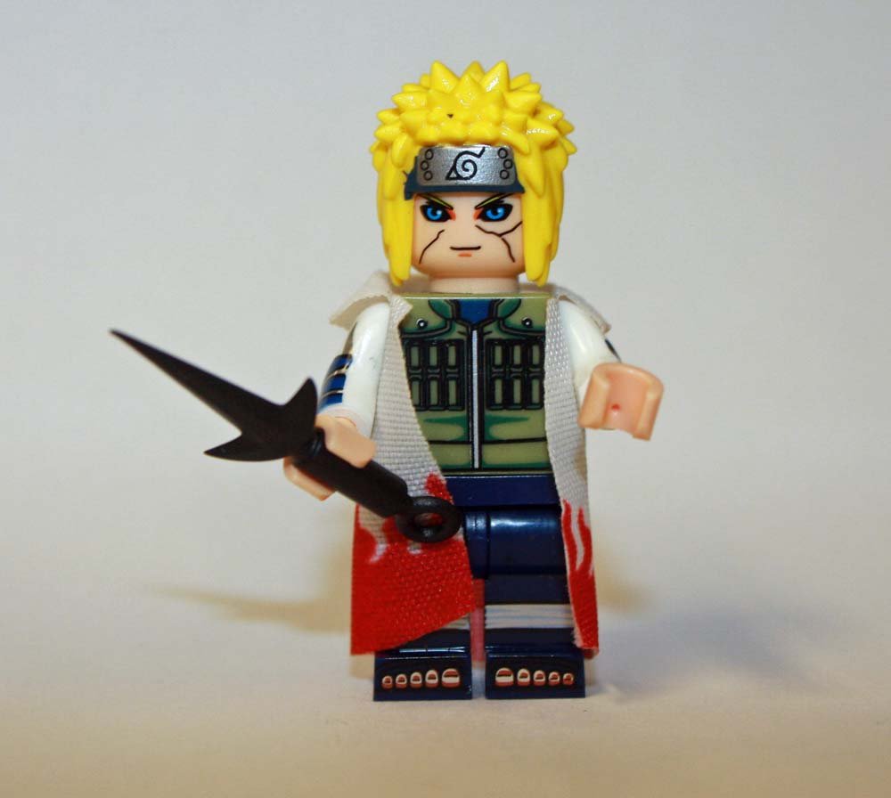 Namikaze Minato Main Naruto Cartoon TV Show Anime Minifigure Custom ...