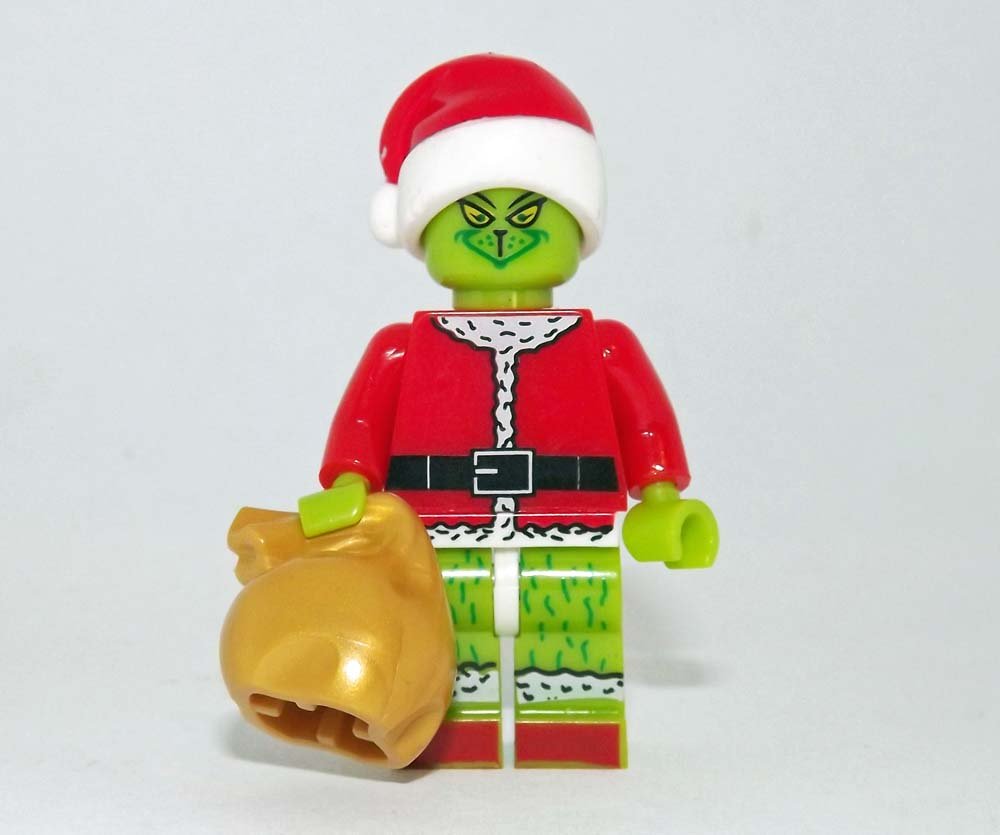 The Grinch who Stole Christmas Minifigure Custom USPS Shipping