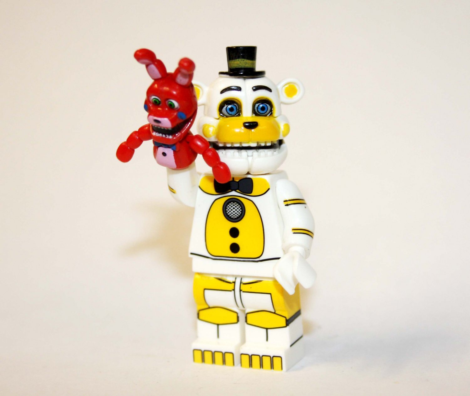 Golden Funtime Freddy Five Nights at Freddy's Video Game Minifigure ...
