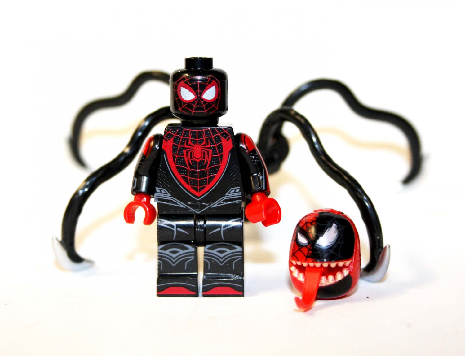 Miles Morales Spider-man 2 Game Marvel Minifigure Custom USPS Shipping