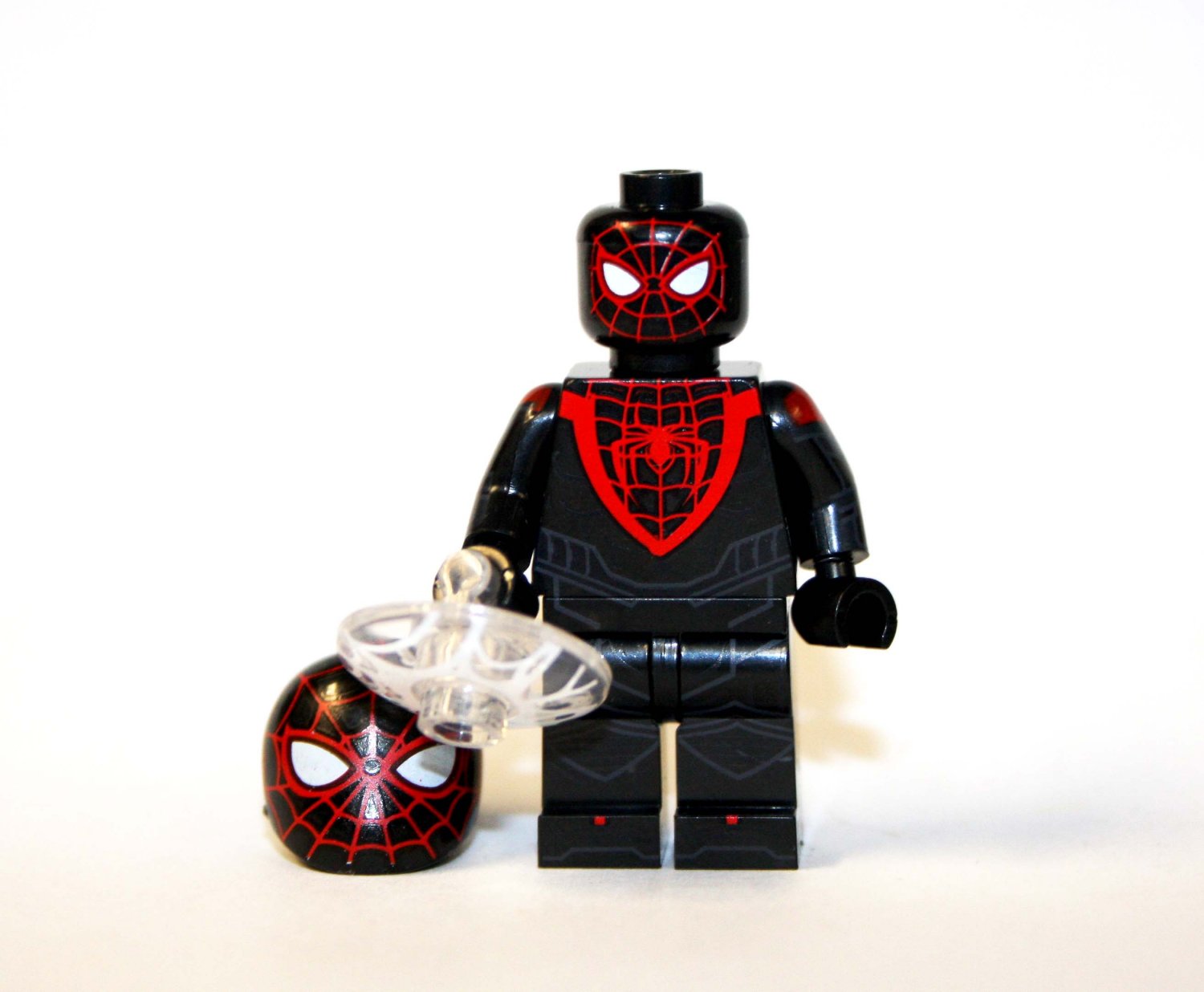 Miles Morales Spider-Man classic PS4 Minifigure Custom USPS Shipping