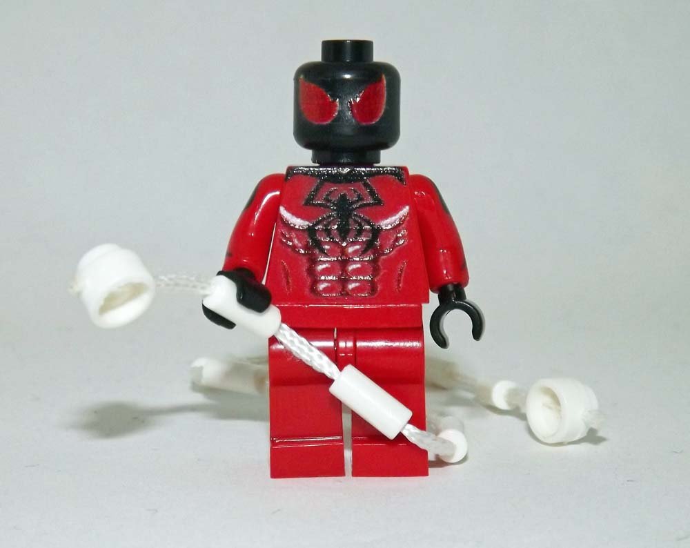 Scarlet Spider Spider-Man Minifigure Custom USPS Shipping