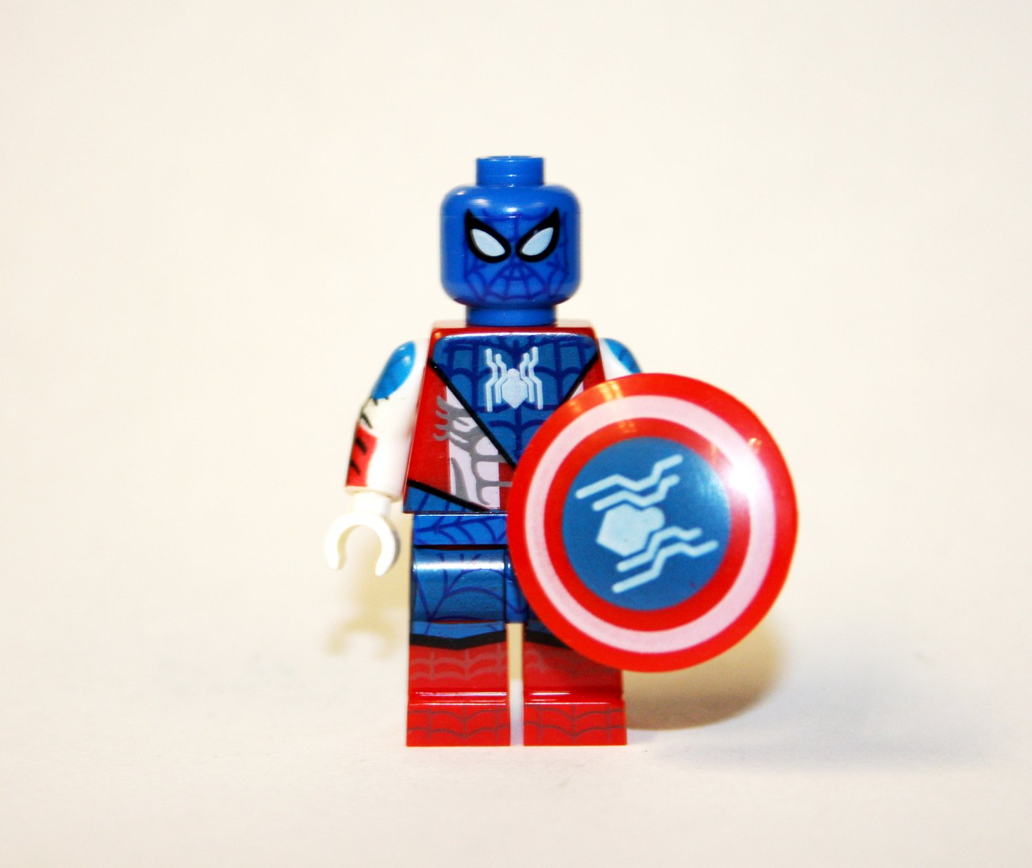 Captain Spider Spider-Man America Minifigure Custom USPS Shipping