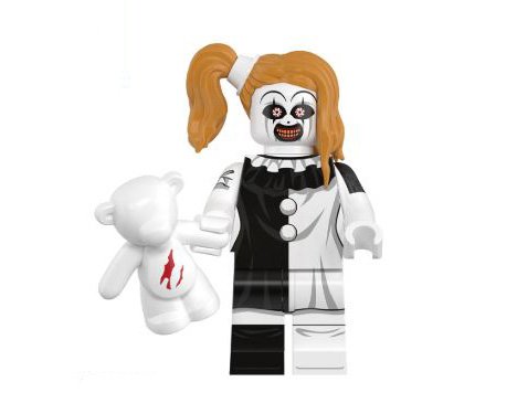 Terrifier Little Pale Girl Clown Horror Movie Minifigure Custom USPS ...