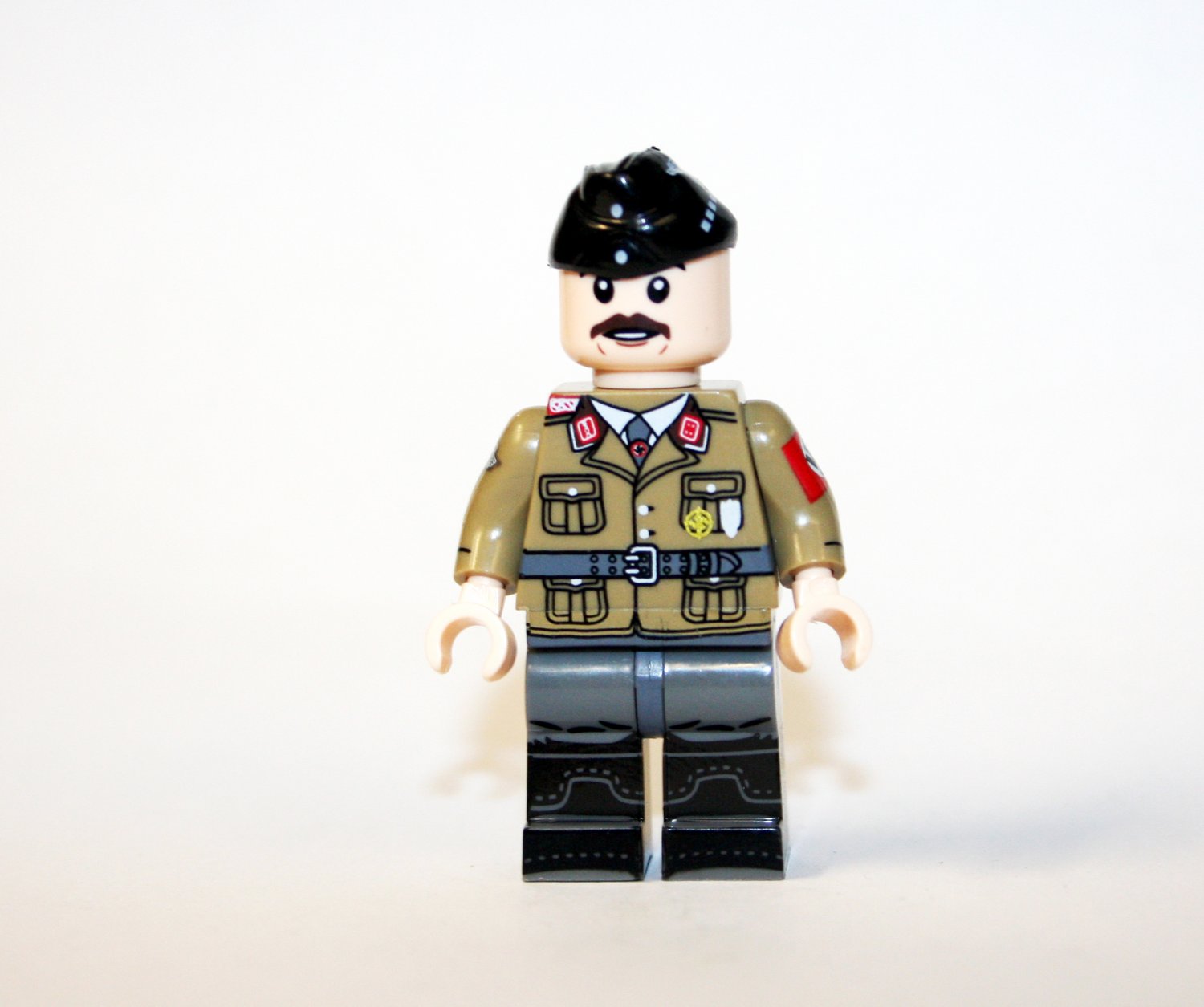 German SA Officer Nazi Brown Shirt WW2 Army Minifigure Custom USPS Shipping