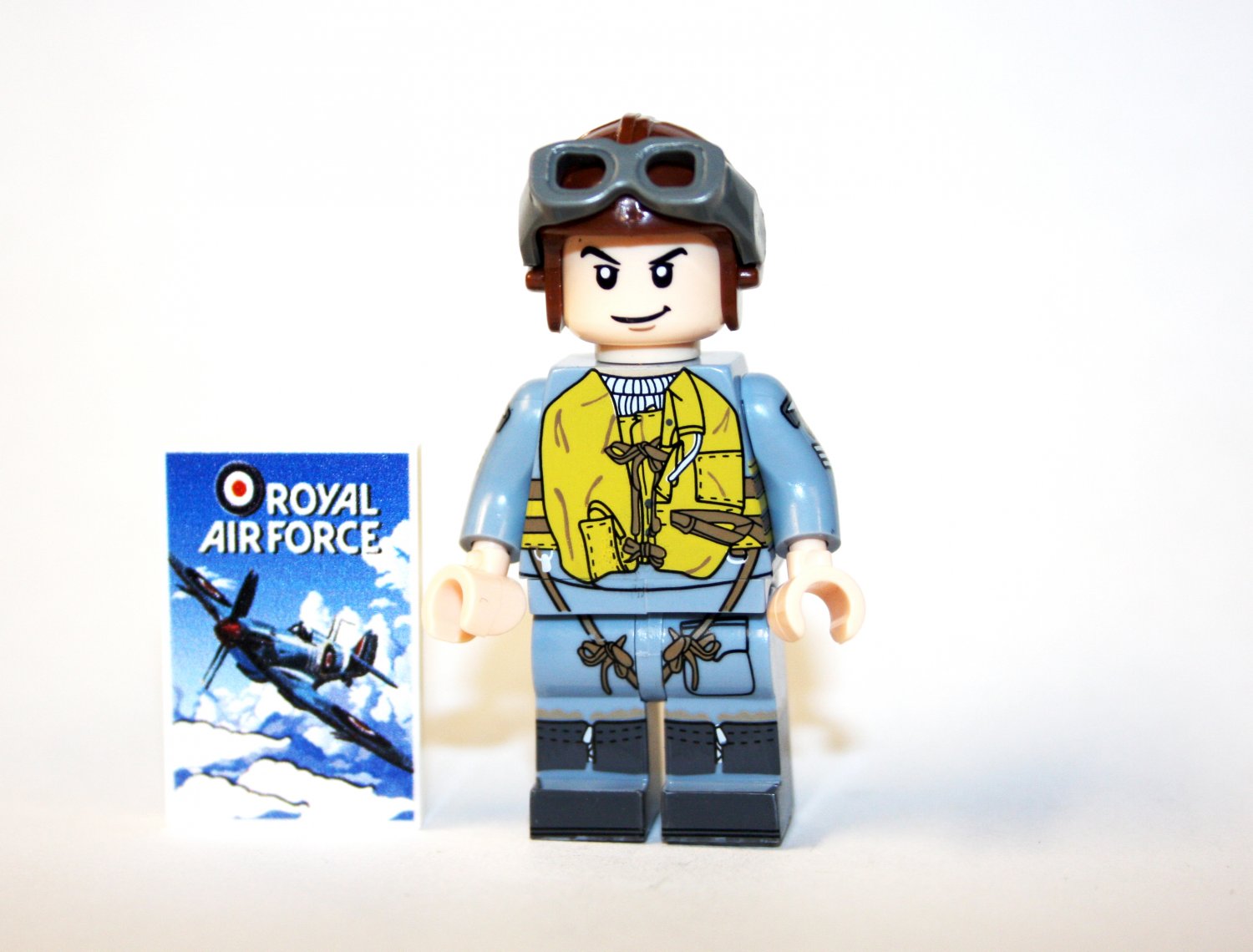 British RAF Pilot WW2 Battle of Britain Air Force Minifigure Custom ...
