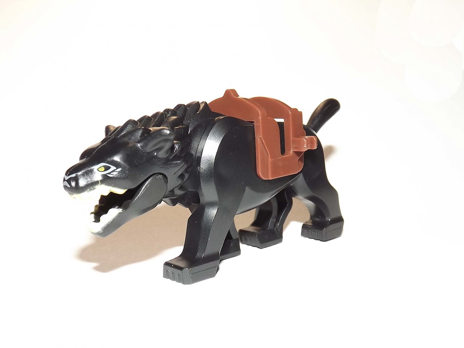 Wolf Black Evil Orc LOTR Lord of the Rings Hobbit Minifigure Custom ...