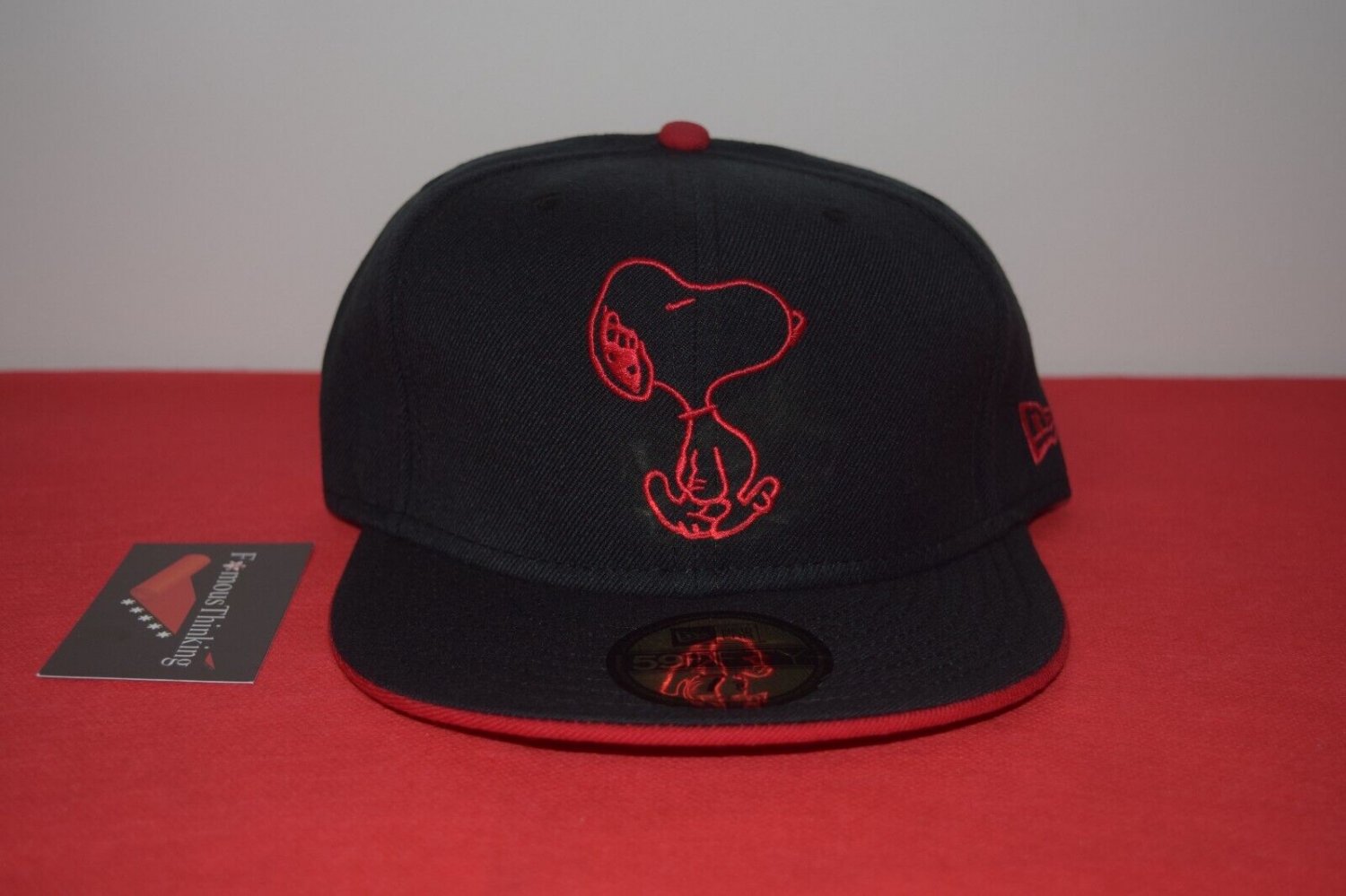 Peanuts X New Era Snoopy Vintage Fitted Hat 59Fifty RARE not comics VHS