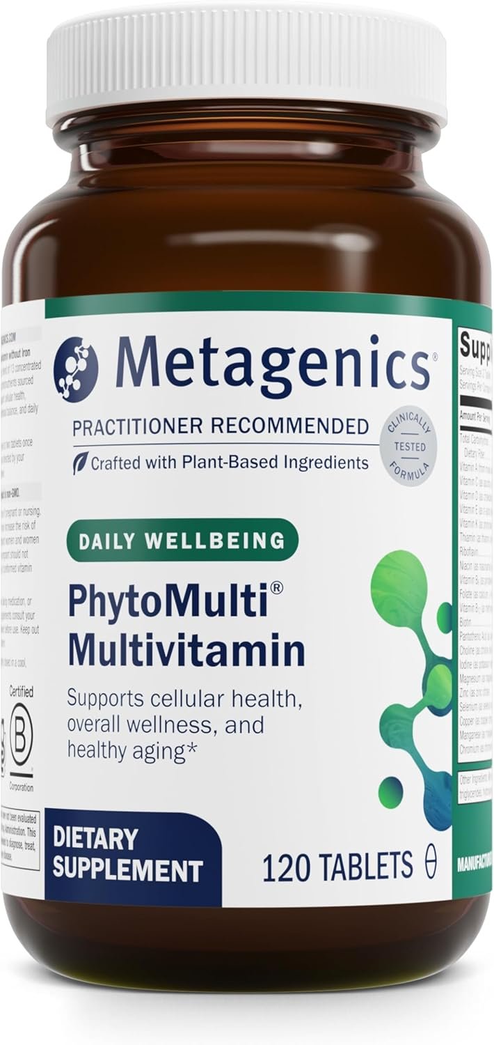 Metagenics PhytoMulti Multivitamin Without Iron - Daily Multivitamin ...