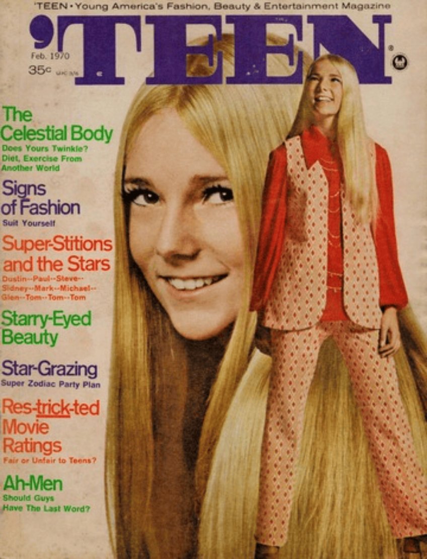 Vintage Teen Magazine – February 1970 | Nostalgic Youth Fashion & Style ...