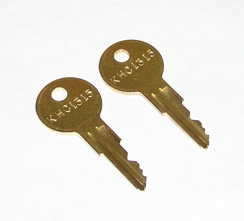 2 - KHC1315 Replacement Keys fit Kason, Kolpak, Norlake Refrigeration ...