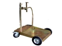 148 Heavy-duty oil dispensing cart for 16-55 gallon drums (National ...