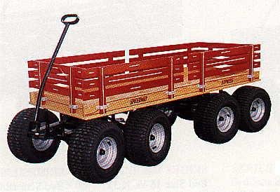 870 SpeedWay Express 26" x 58" Amish Made Toy Wagon 1400#