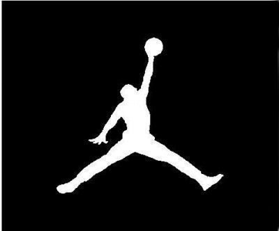 Michael Jordan Nike Vinyl Sticker Decal Basketball #16