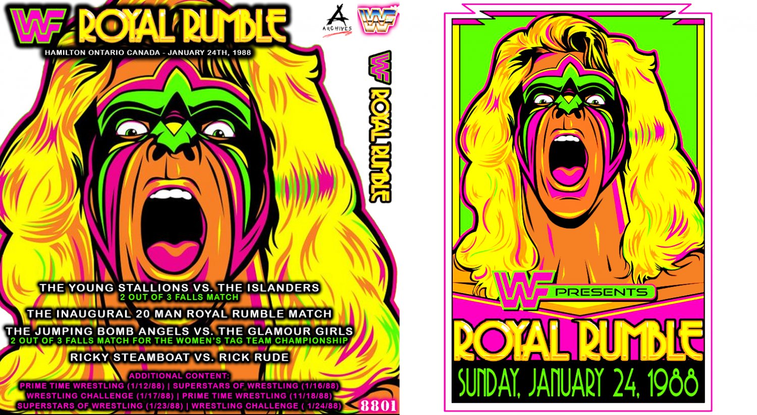 WWF Royal Rumble (1988) Blu Ray