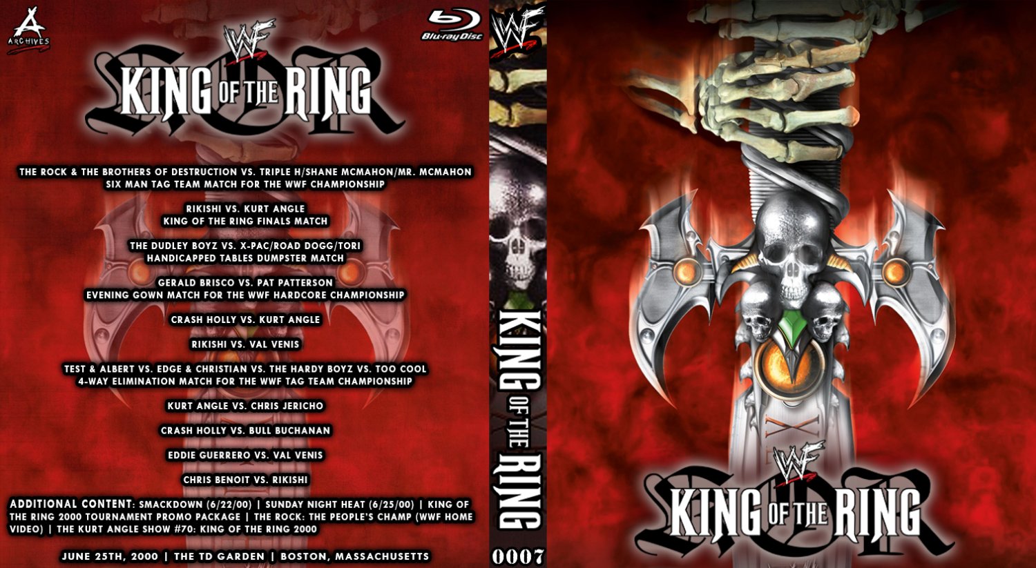 WWF King Of The Ring (2000) Blu Ray