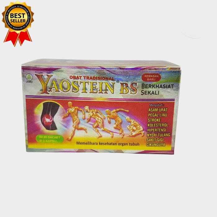 5 Boxes Yaostein BS Capsules Medicine for Gout, GOUT and Aches and Pains