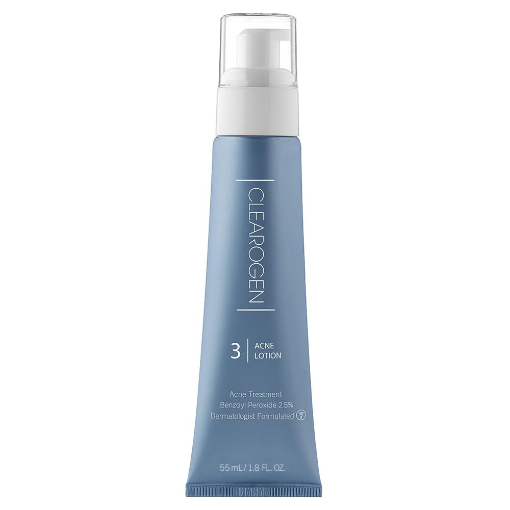 Acne Lotion with Benzoyl Peroxide, Acne Cream, Face Moisturizer Acne