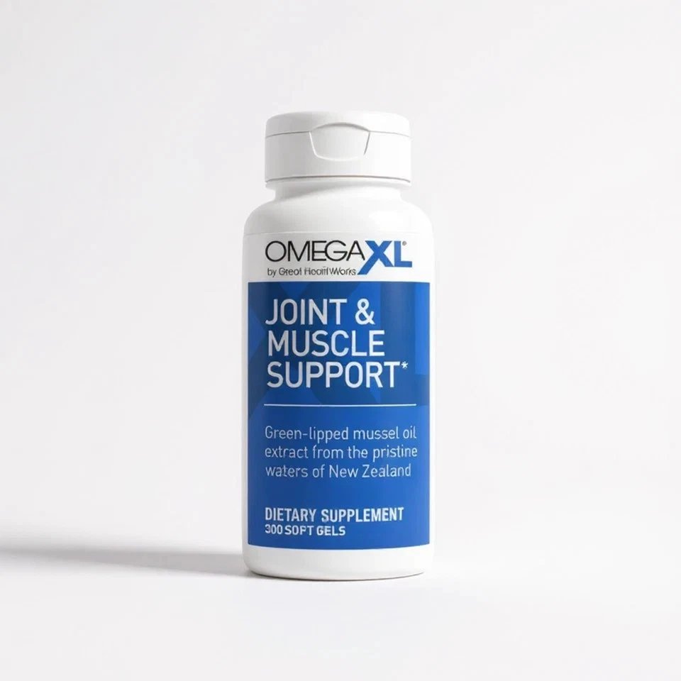 Omega XL 300 Capsules-Green Lipped Mussel Joint & Muscle Relief ...