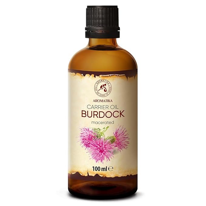Burdock Root Oil 3.4 FL Oz - 100% Pure & Natural - Arctium Lappa for ...