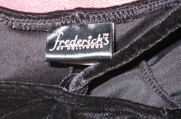 FREDERICKS OF HOLLYWOOD Kitty Cat Costume Maribou Feather Lingerie ...