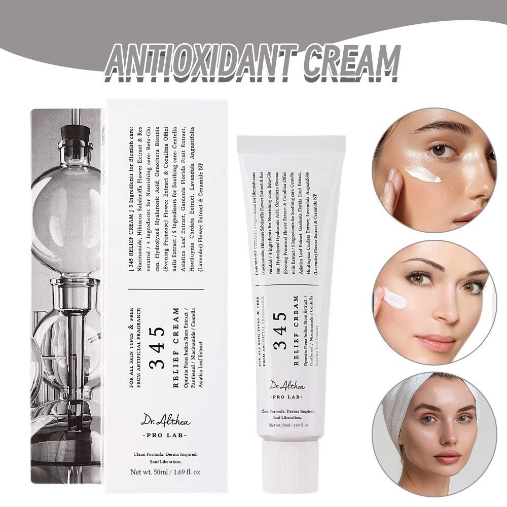 Dr. Althea 345 Relief Daily Face Moisturizer Cream 50ml 1.69 fl oz New ...