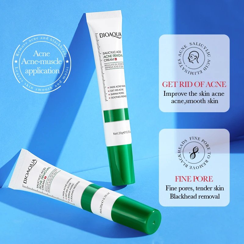 20g Salicylic acid cream Acne Treatment Acne Gel Helps Clear Acne ...