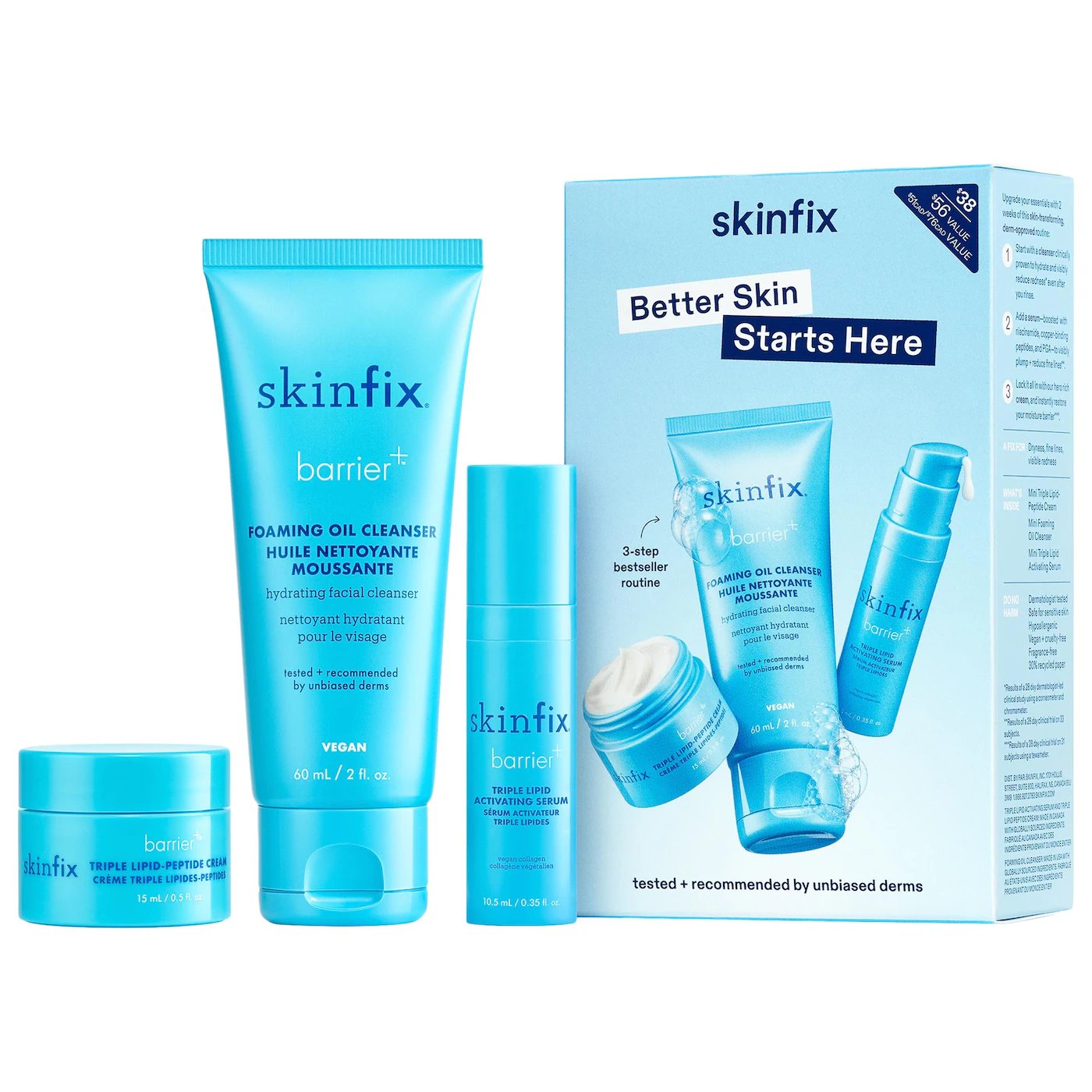 Skinfix Better Skin Starts Here Kit – For Dehydrated Skin