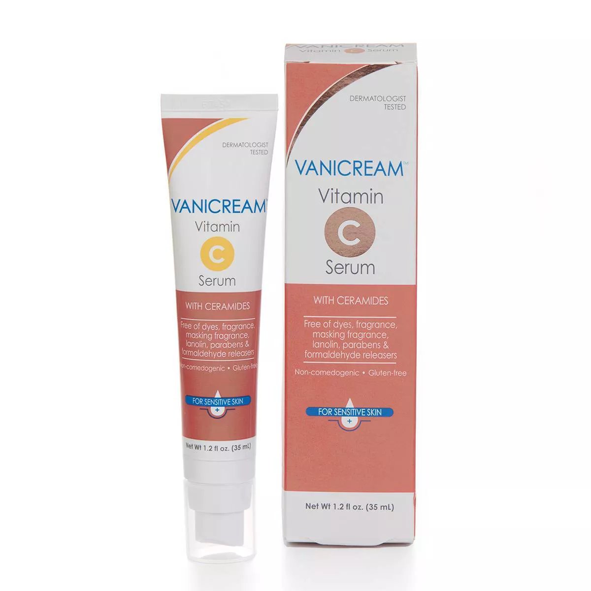 Vanicream Vitamin C Face Serum with Ceramides for Sensitive Skin ...