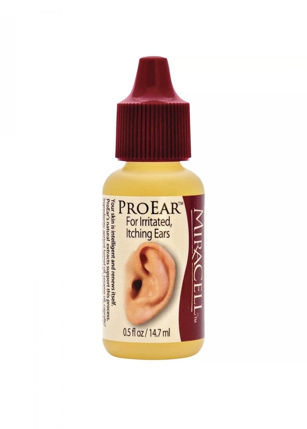 Miracell ProEar - for Itchy, Irritated Ears - Natural Relief - 0.5 OZ ...