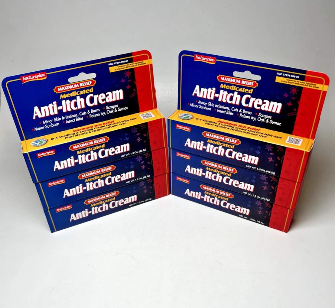 Natureplex Soothing Cream for Sensitive Skin, 1.5 oz, 6 Pack