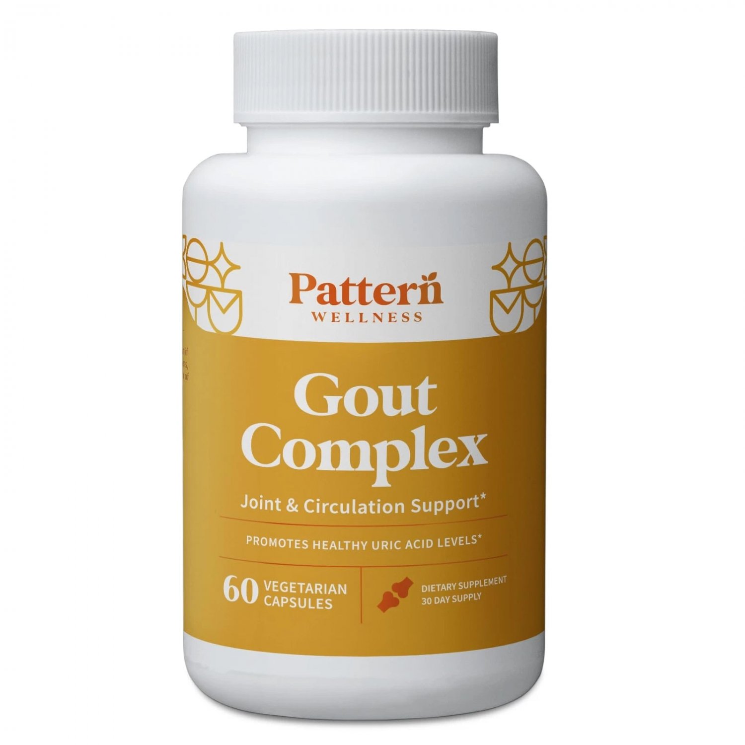 Pattern Wellness Gout Complex Supplement – Supports Uric Acid & Joint ...