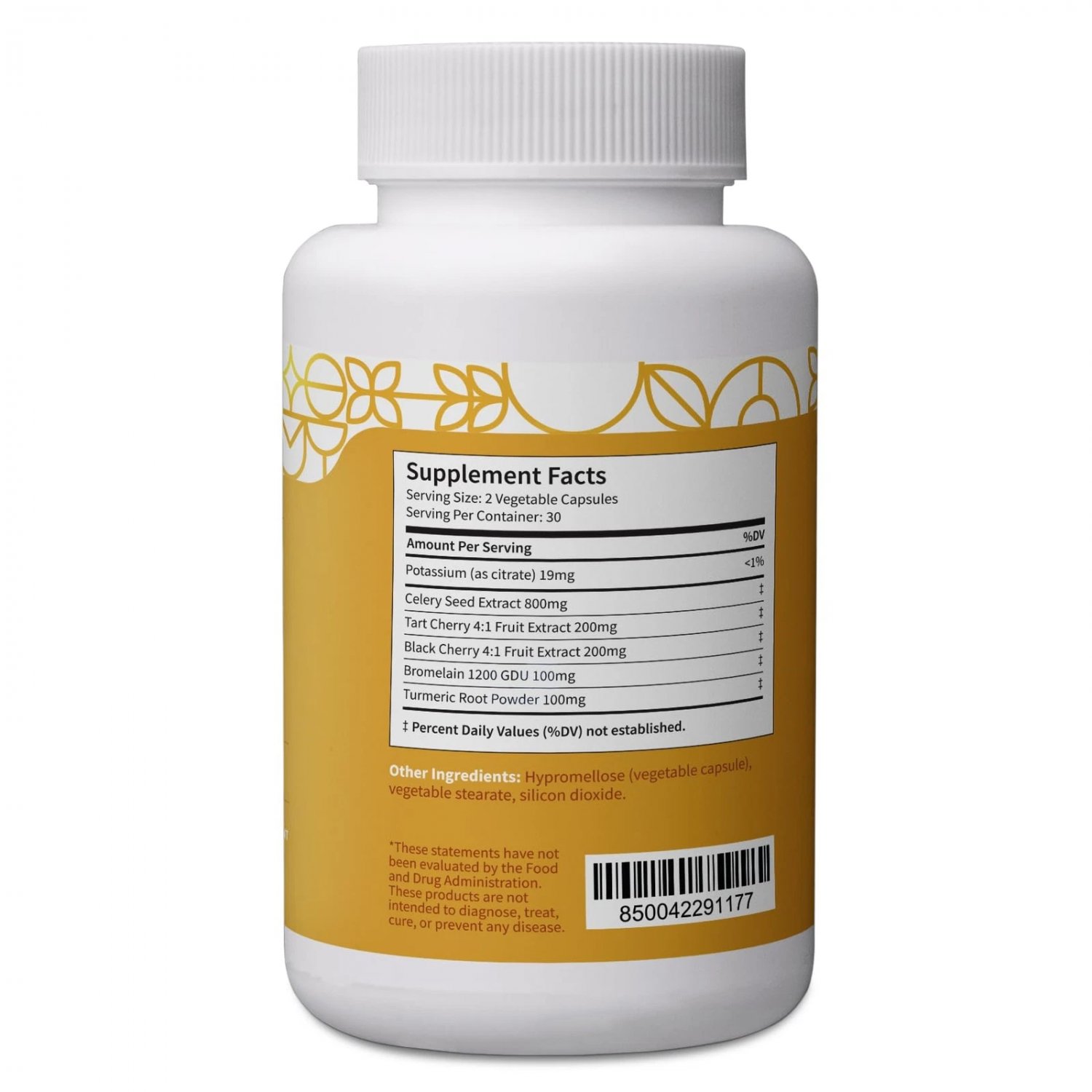 Pattern Wellness Gout Complex Supplement – Supports Uric Acid & Joint ...