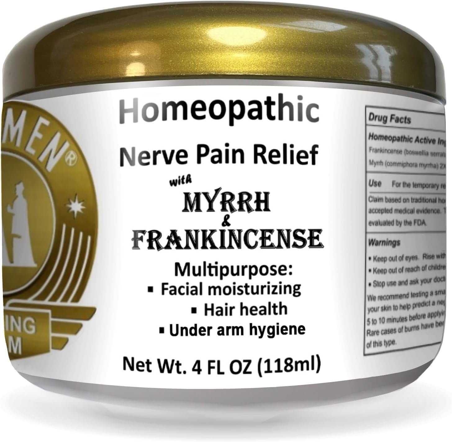 Wise Men Healing Balm with Myrrh and Frankincense Essential Oils for ...