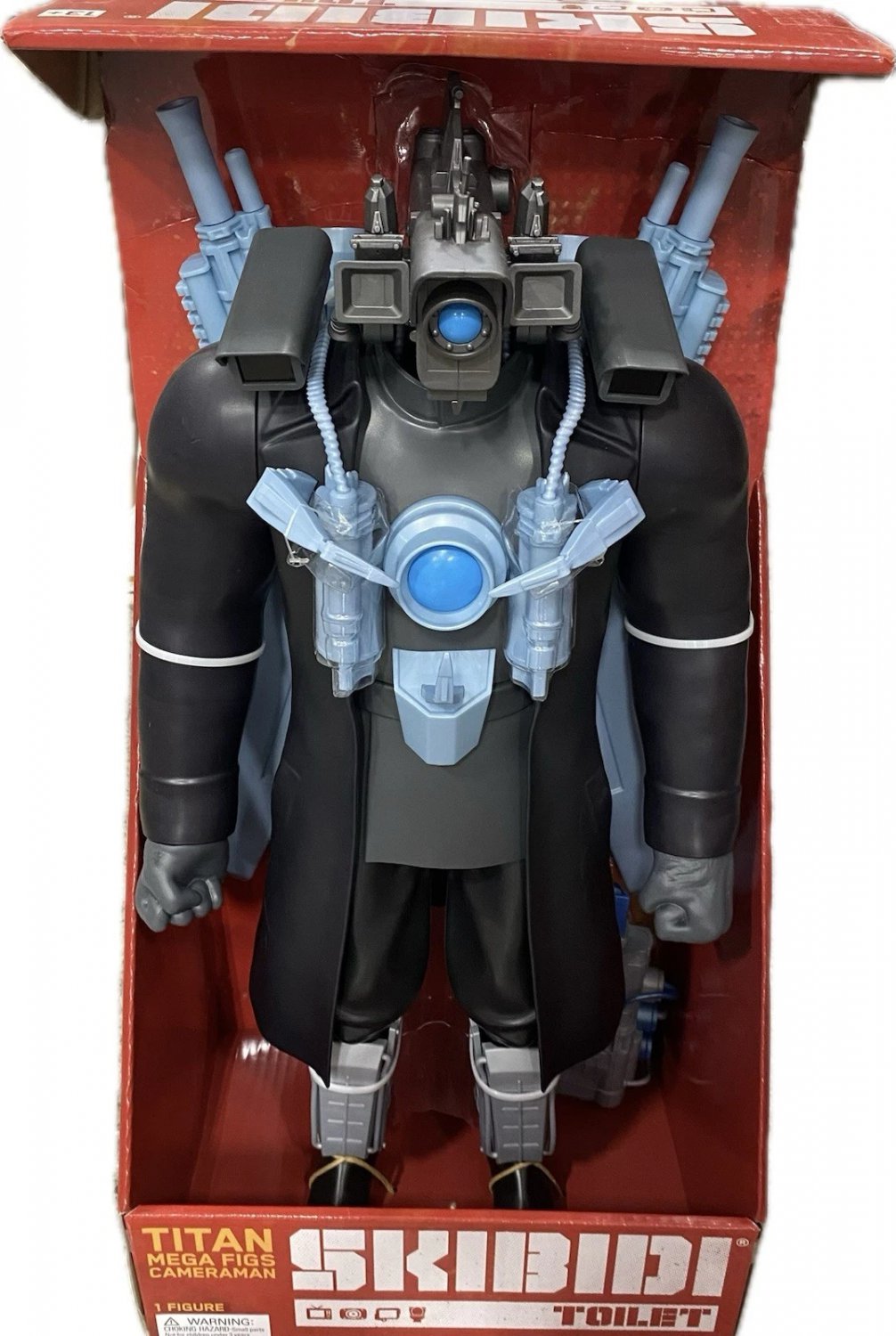Skibidi Toilet Titan Mega Figs Cameraman Figure Toy 24 inch